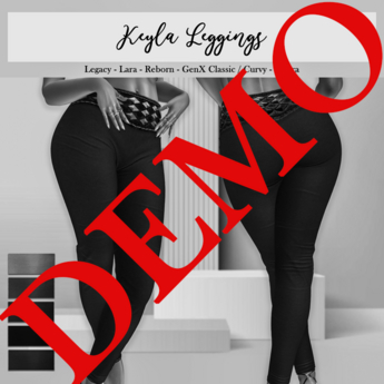 Second Life Marketplace - .pp. Keyla Leggings - DEMO